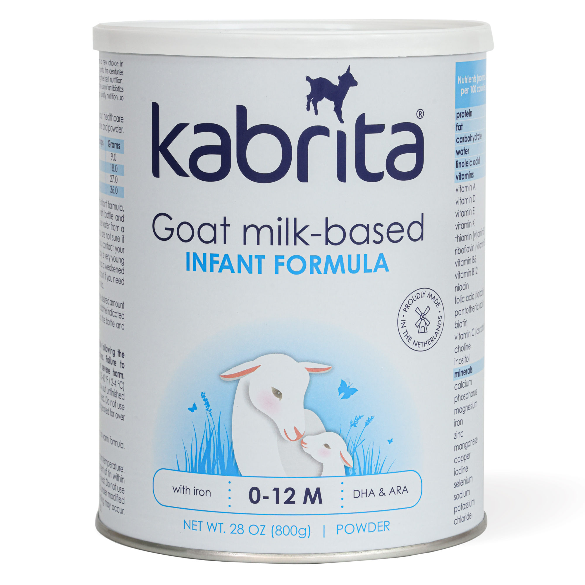 Kabrita Goat Milk Infant Formula | Ages 0-12 Months