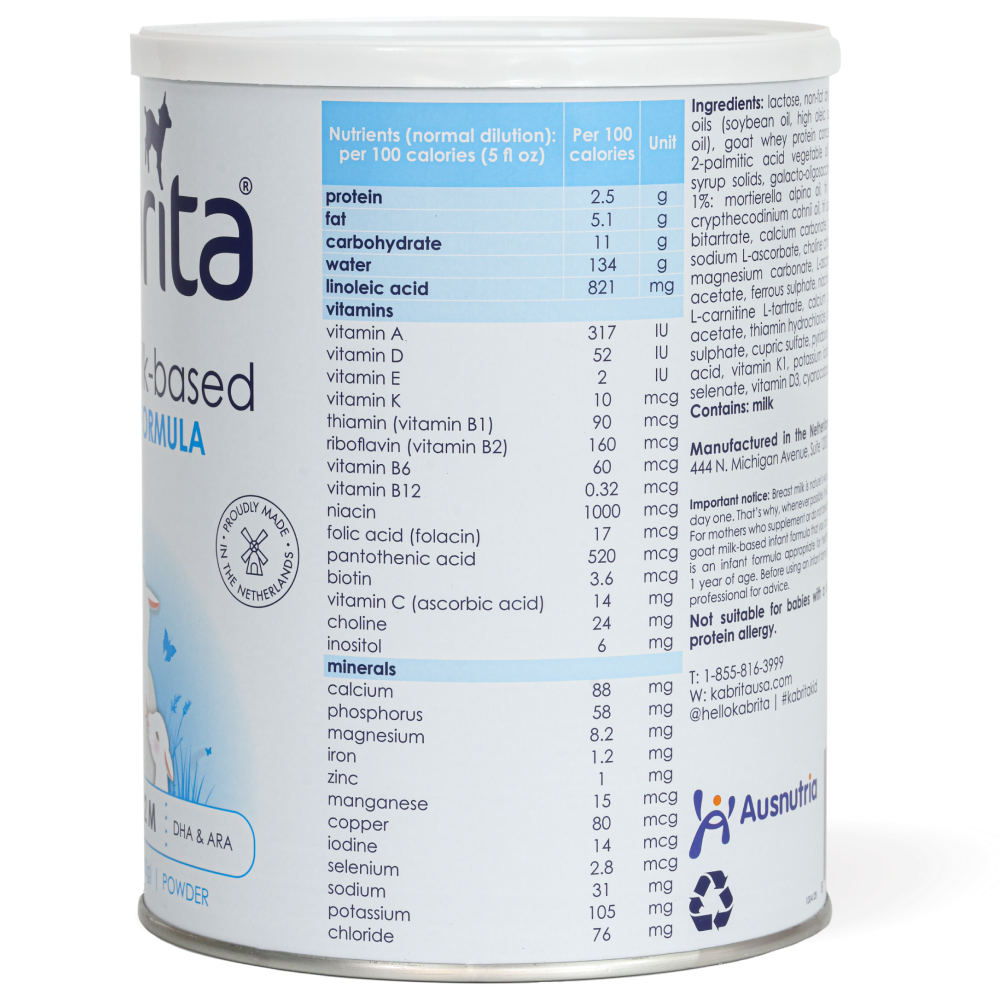 Kabrita Goat Milk Infant Formula | Ages 0-12 Months