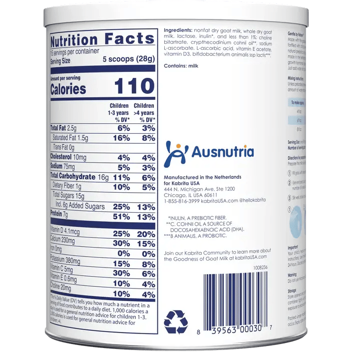 Kabrita Goat Milk Junior Nutrition | Ages 2+ Years